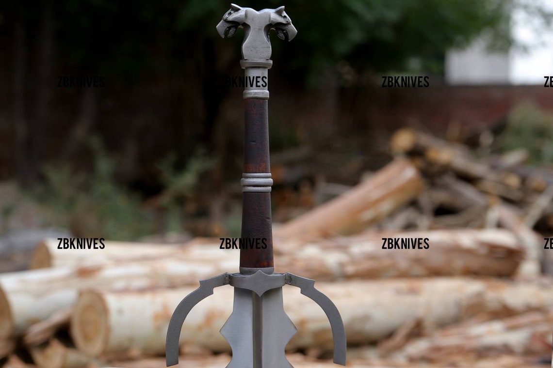 The Witcher Sword Swords of Geralt of Rivia Great Sword - Etsy