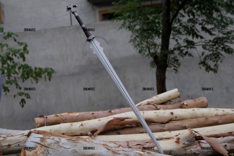 The Witcher Sword Swords of Geralt of Rivia Great Sword - Etsy