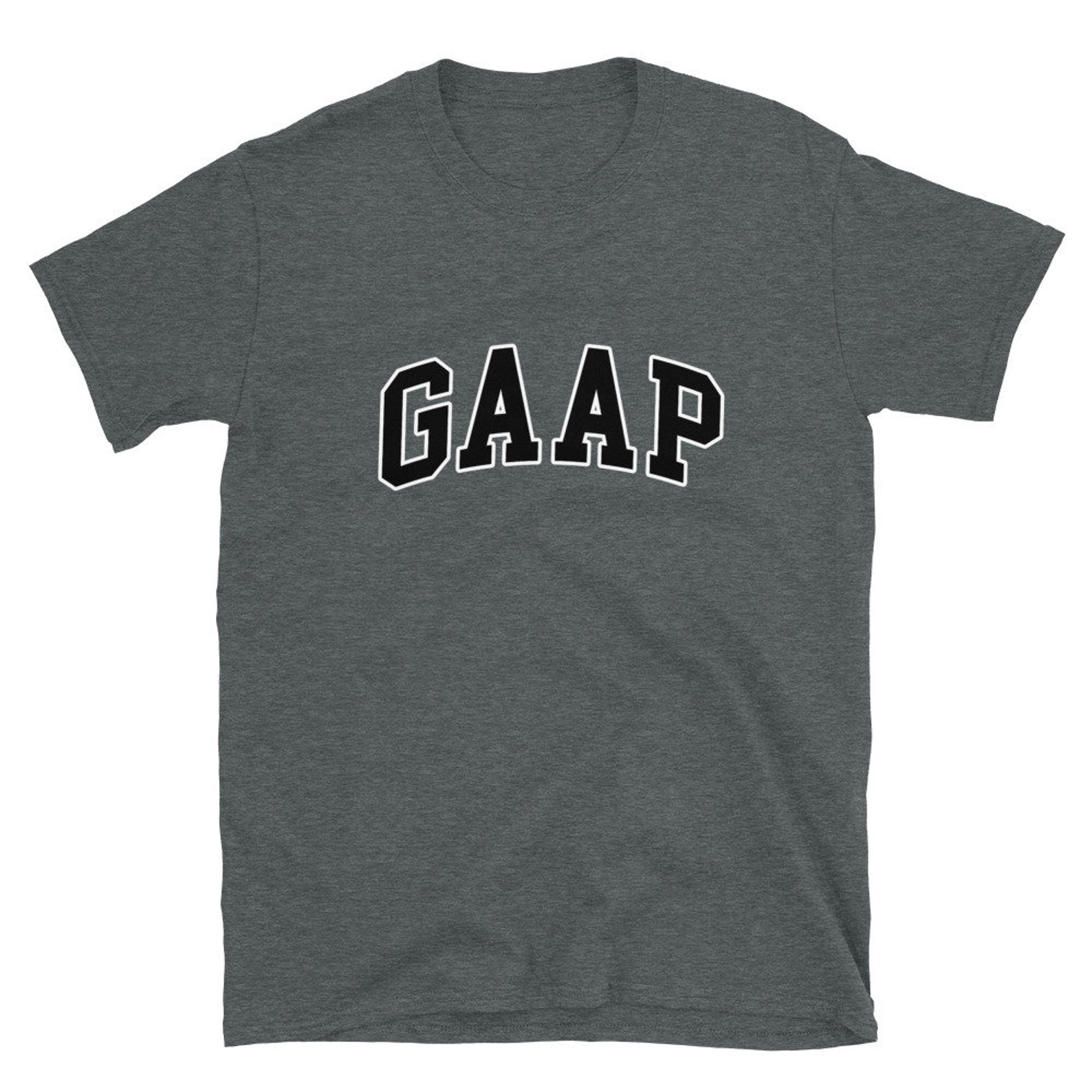 GAAP - Funny Accountant Gift - Short-sleeve Unisex T-shirt - Etsy