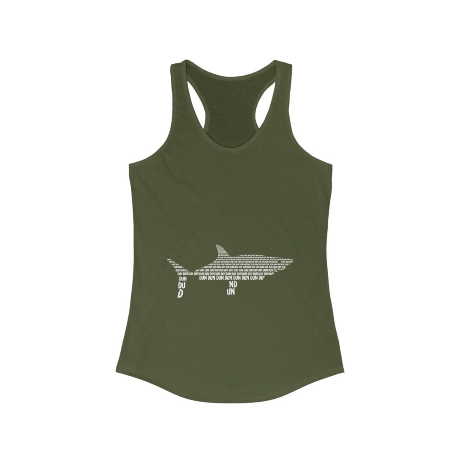 Dun Dun Dun Jaws Tanktop Shark Jaws Tank Jaws Tank Top - Etsy
