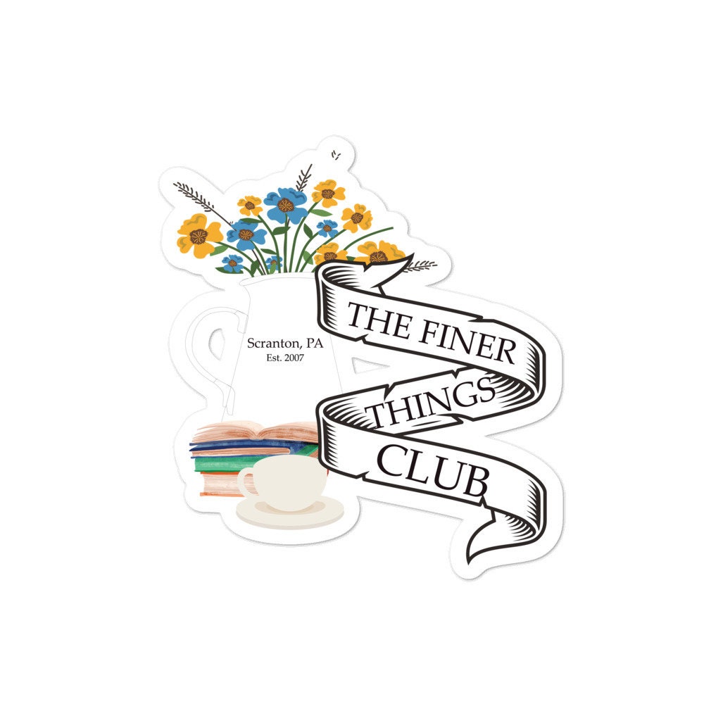 The Finer Things Club - the Office - Office Fan Gift - Bubble-free ...