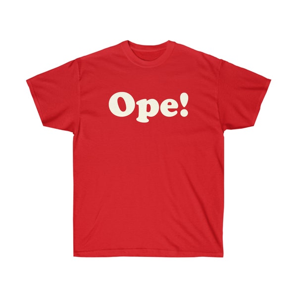 Ope Shirt - Etsy