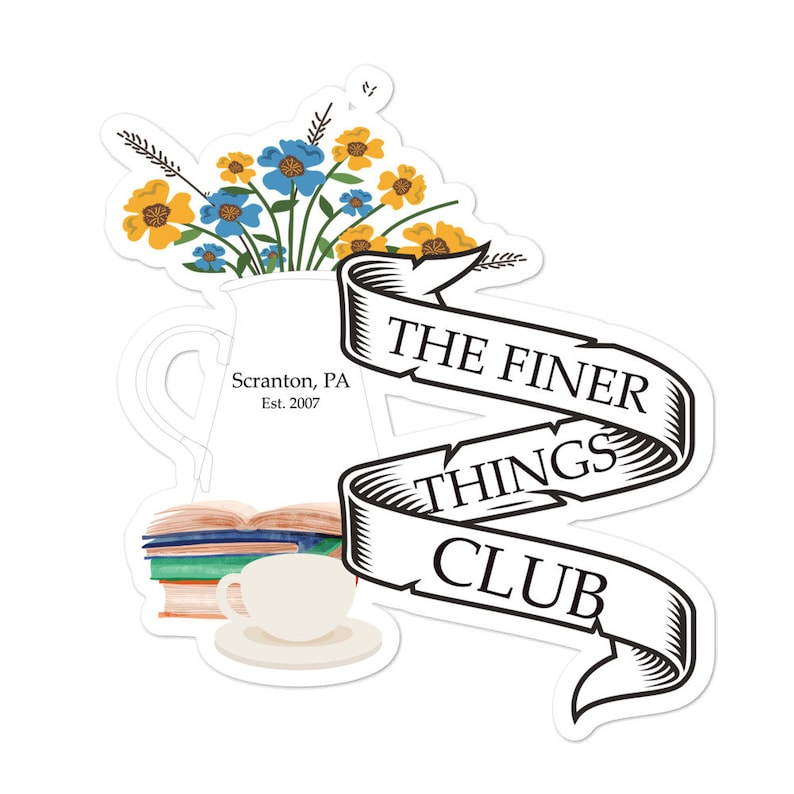 The Finer Things Club - the Office - Office Fan Gift - Bubble-free ...