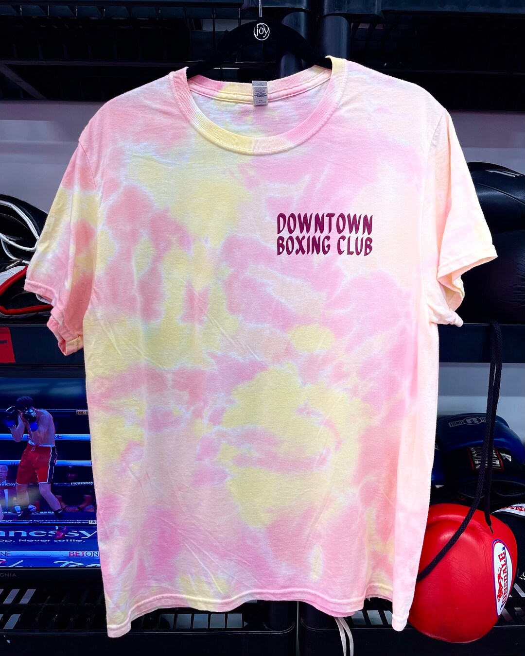 Fighters Tie Dye Sunset T Shirt Etsy
