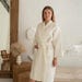 Cotton Bathrobe for Woman/handmade Waffle Robe /robe After Shower/spa ...