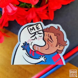 Miggy Smooch Sticker, Cute Chibi Sticker, Meme Sticker, Kawaii Sticker ...