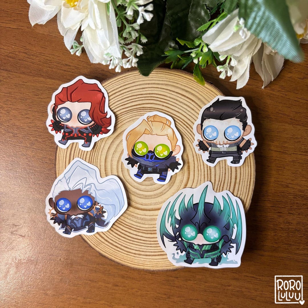 Rivals Owo Sticker Set 10, Cute Game Sticker, Meme Sticker, Kawaii ...