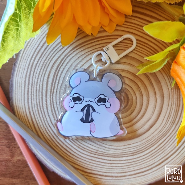 Hamsters Keychain - Etsy
