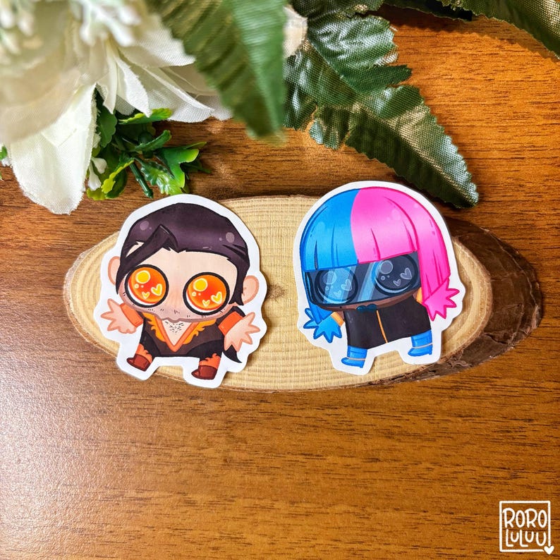 Dispatch Owo Stickers, Cute Game Sticker, Meme Sticker, Kawaii Sticker ...