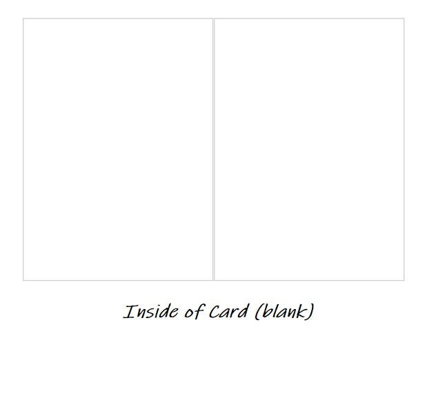 Card, Ice Cream Cone 4 X 6, Folded - Etsy