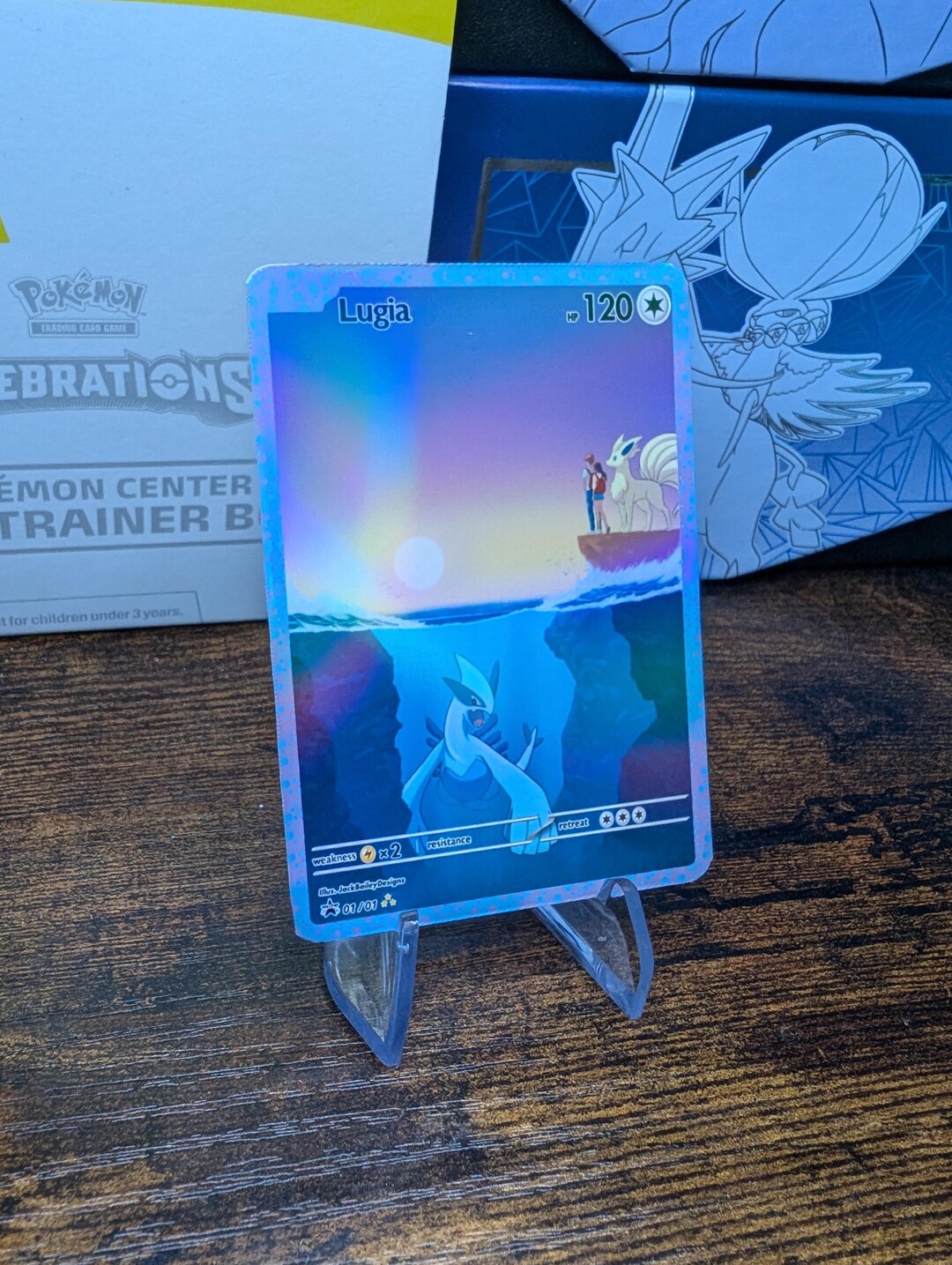 Custom Lugia Pokémon Card - Etsy