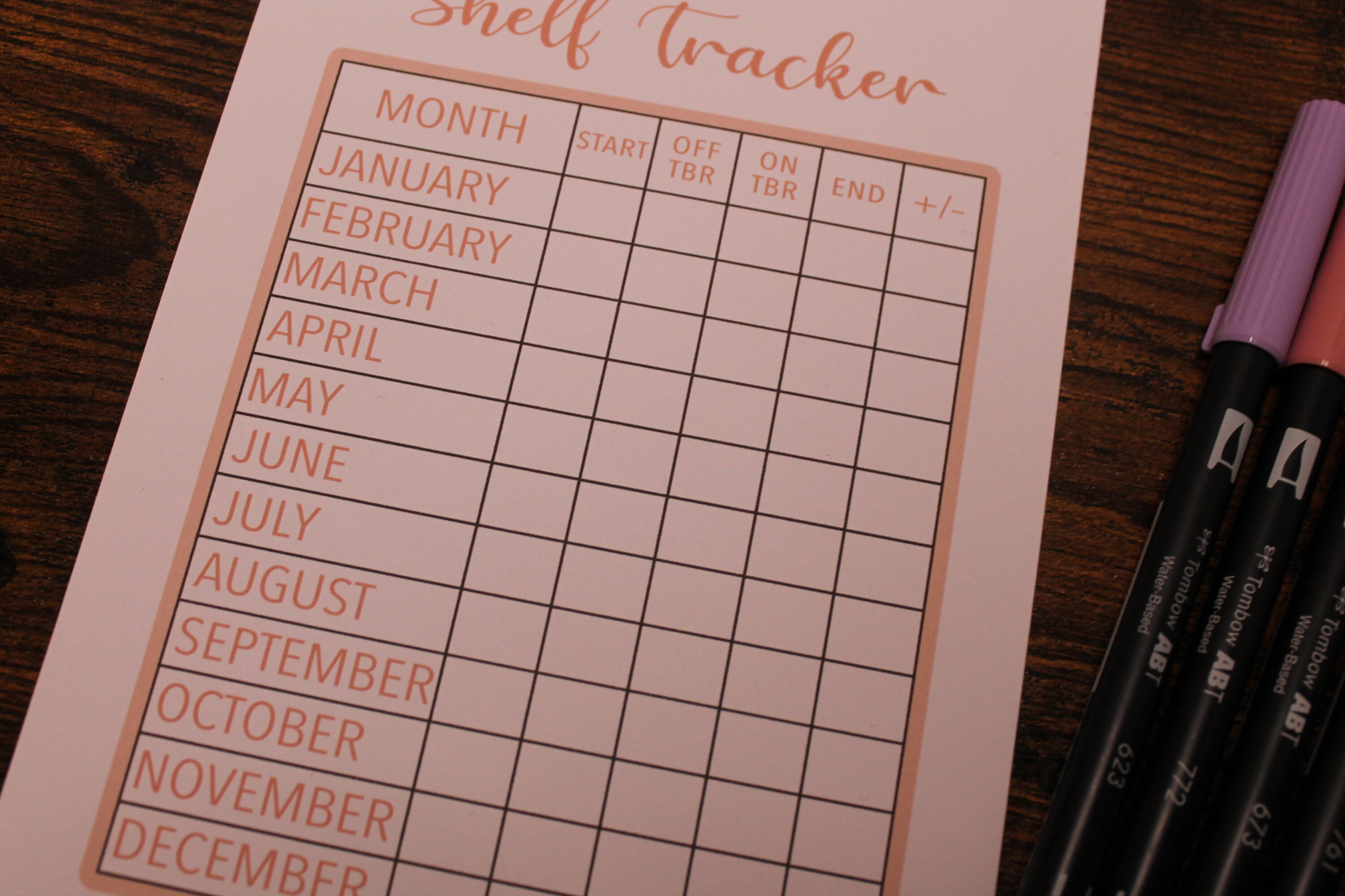 Shelf Tracker - Etsy
