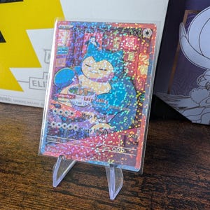 Snorlax Custom Pokemon Card - Etsy