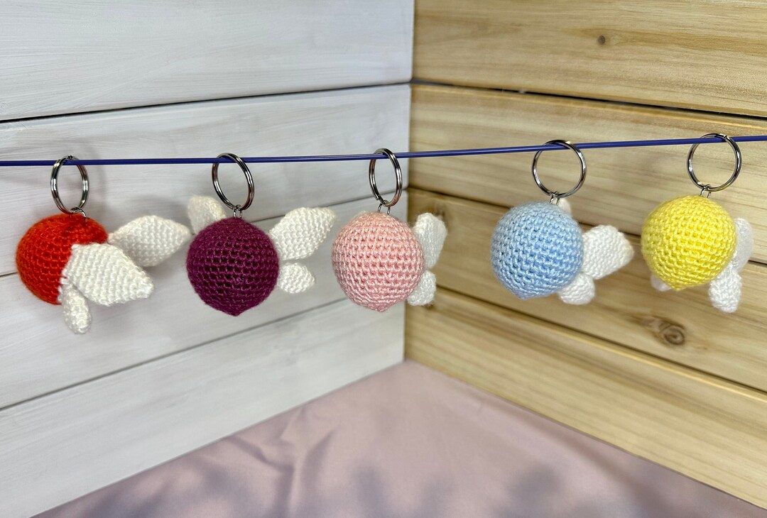 Legend of Zelda Fairy Crochet Keychain - Etsy