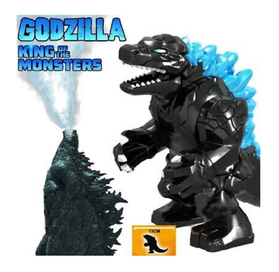 Big 7cm Godzilla Fits Lego Minifigure | Etsy