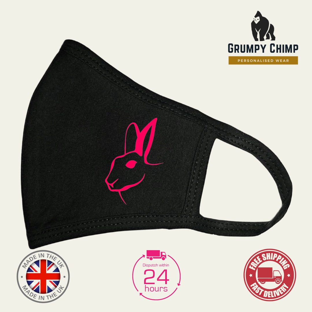 Adult Easter Bunny Mask, Easter Face Mask, Bunny Mask, Rabbit Face Mask ...