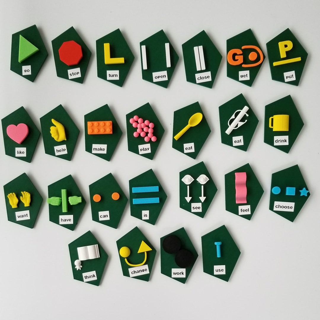 Tactile Communication Symbols - Etsy
