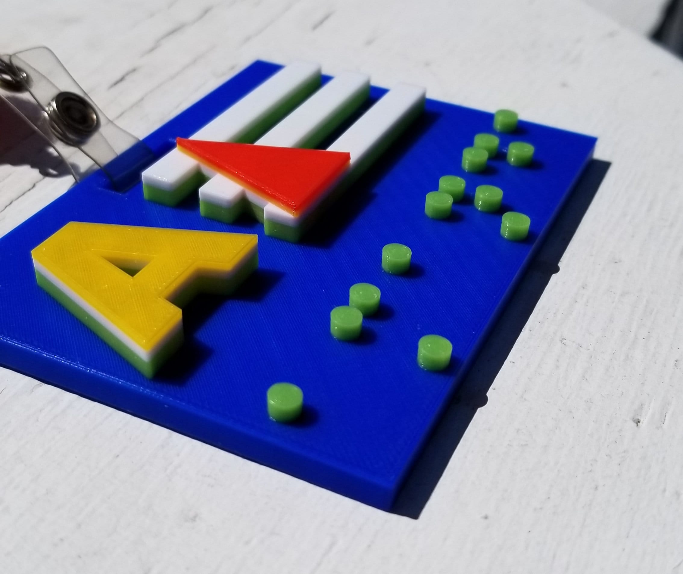 Tactile Braille Name Badges | Etsy UK