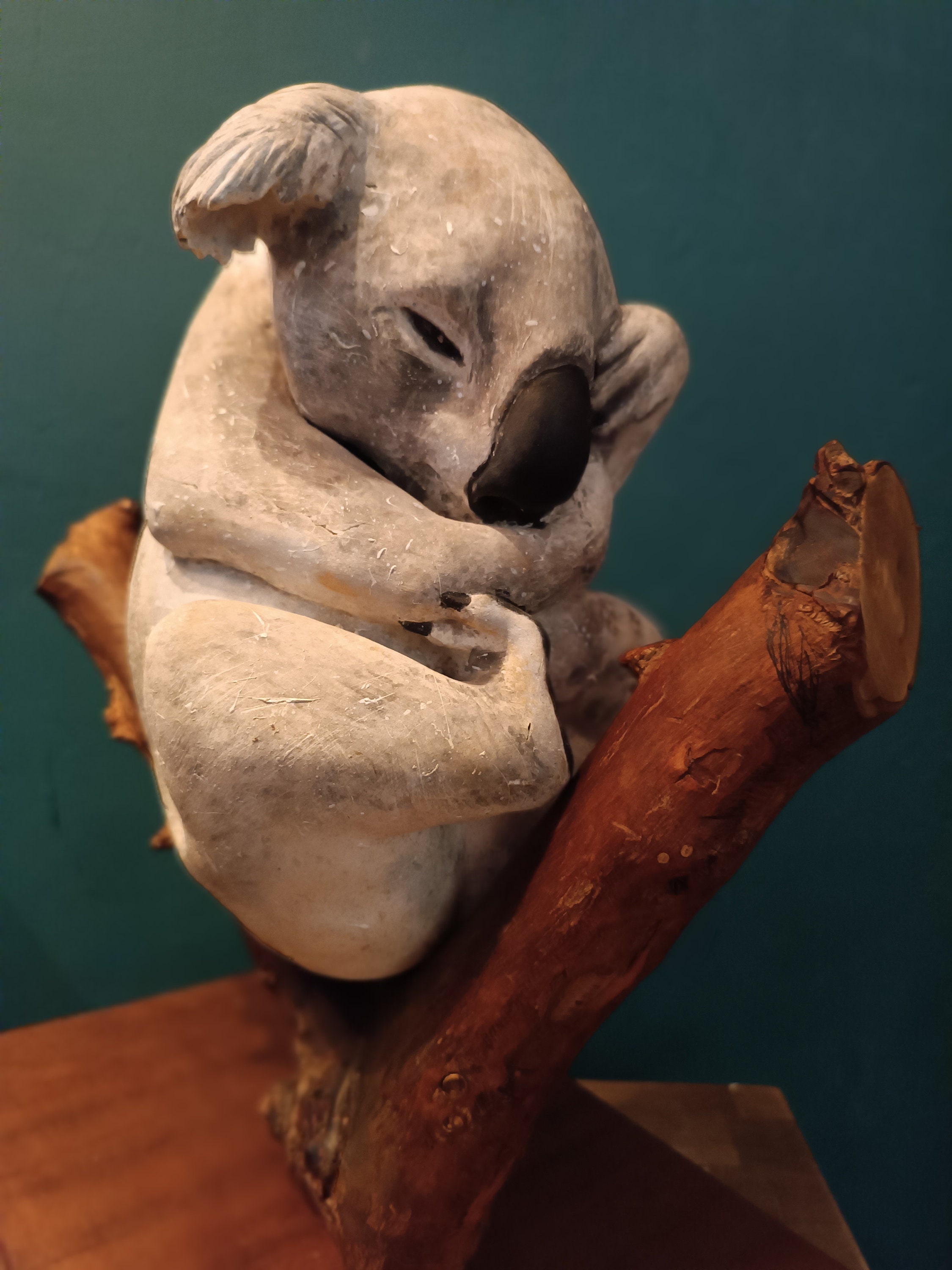 Ceramic, Koala, Animal Art, Art, Sculpture, Cute, Clay, - Etsy