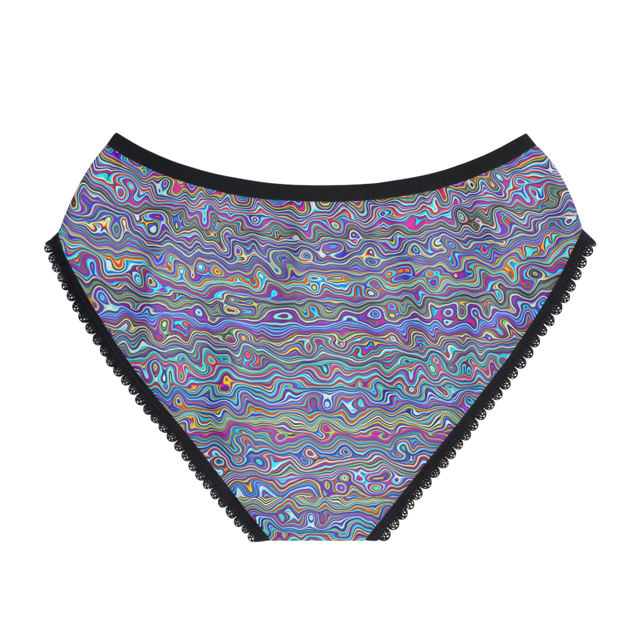 Psychedelica women's Briefs artist Gerard Delaney - Etsy