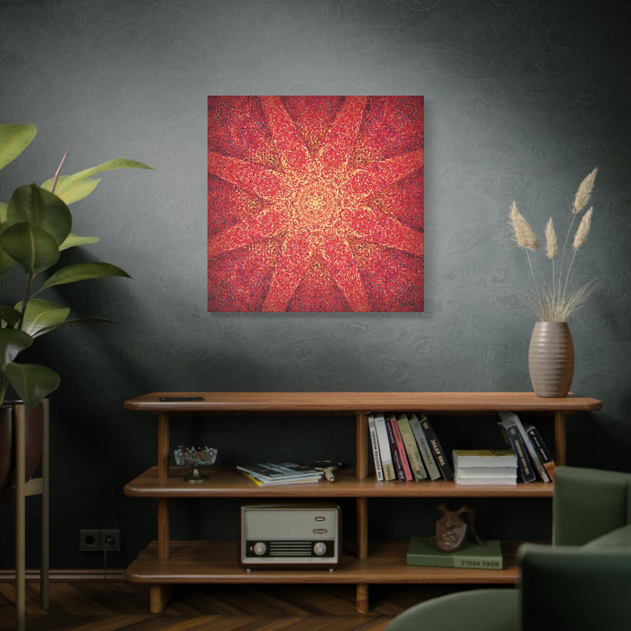 STAR OF ISHTAR - Contemporary Mandala Fine Art Digital Print on 1.5 ...