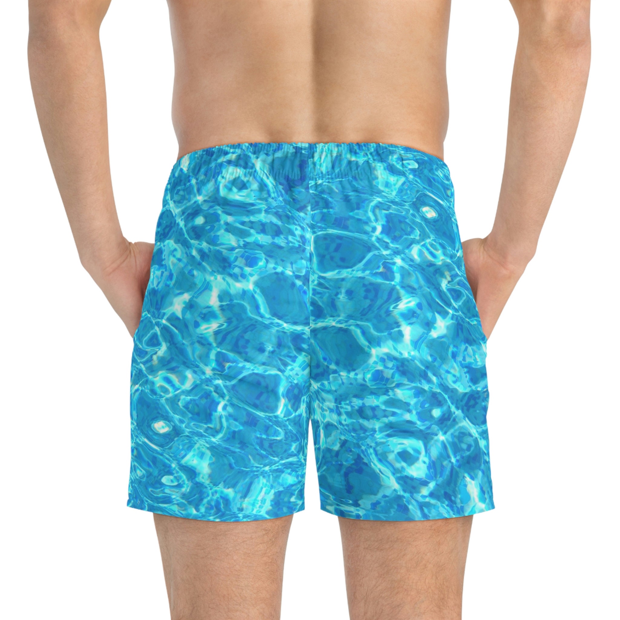 Splash Swim Trunks Cool Blue Water Pool Image Beach Wear - Etsy