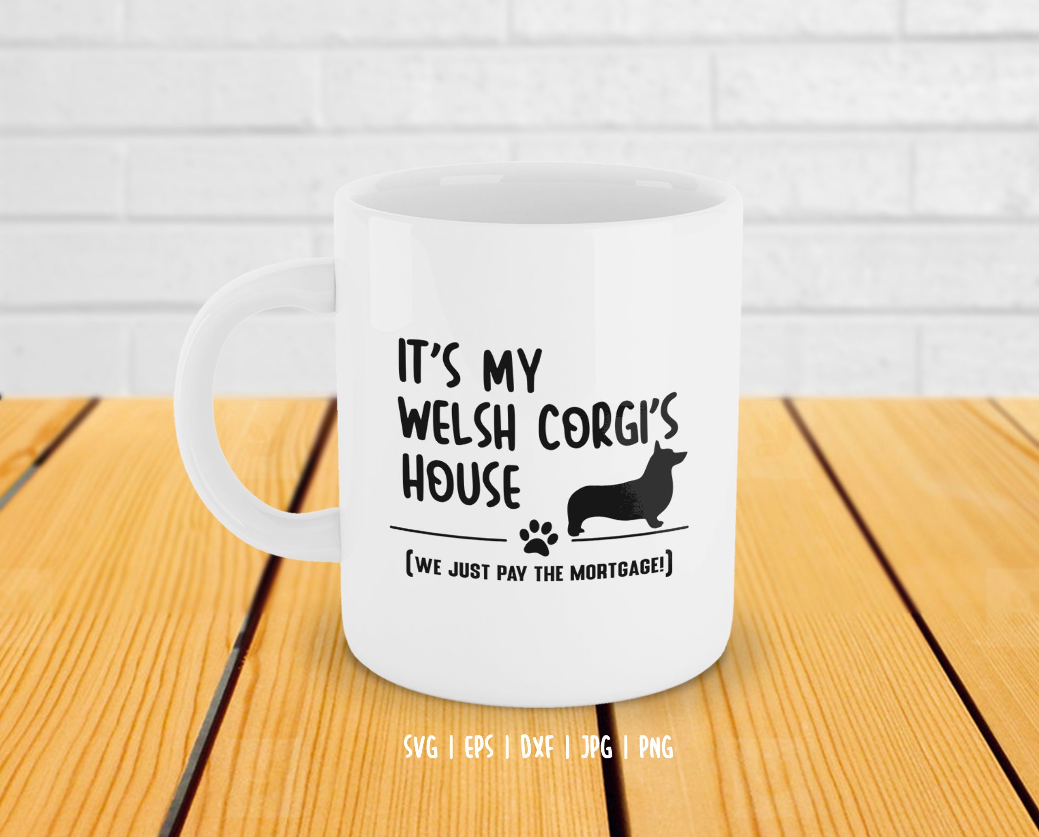 Corgi Sign Silhouette SVG Corgi Sign Dog Sign Corgi - Etsy