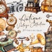 20 Watercolor Antique Clipart, Vintage Watercolor Png, Vintage Items ...
