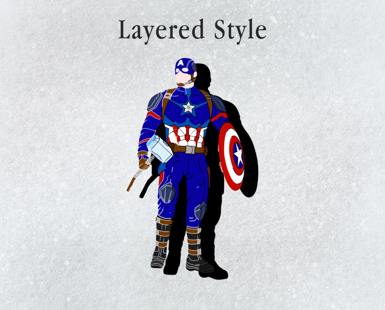 Faceless America Superhero Potrait Svg, Captain Super Svg, Superhero ...