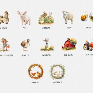 30 Farmhouse Clipart PNG, Farmhouse Animal, Farmhouse, Farm Barn ...