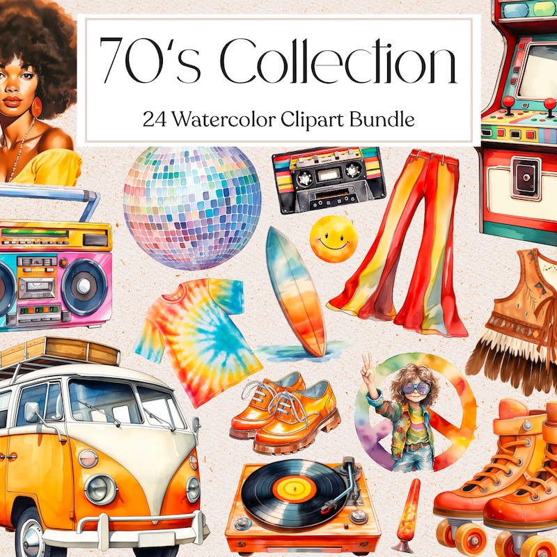70s Clip Art - Etsy