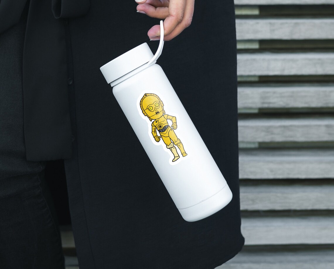 4 Droid SVG Bundle Galaxy Wars Svg Robot Clipart C3P0 - Etsy