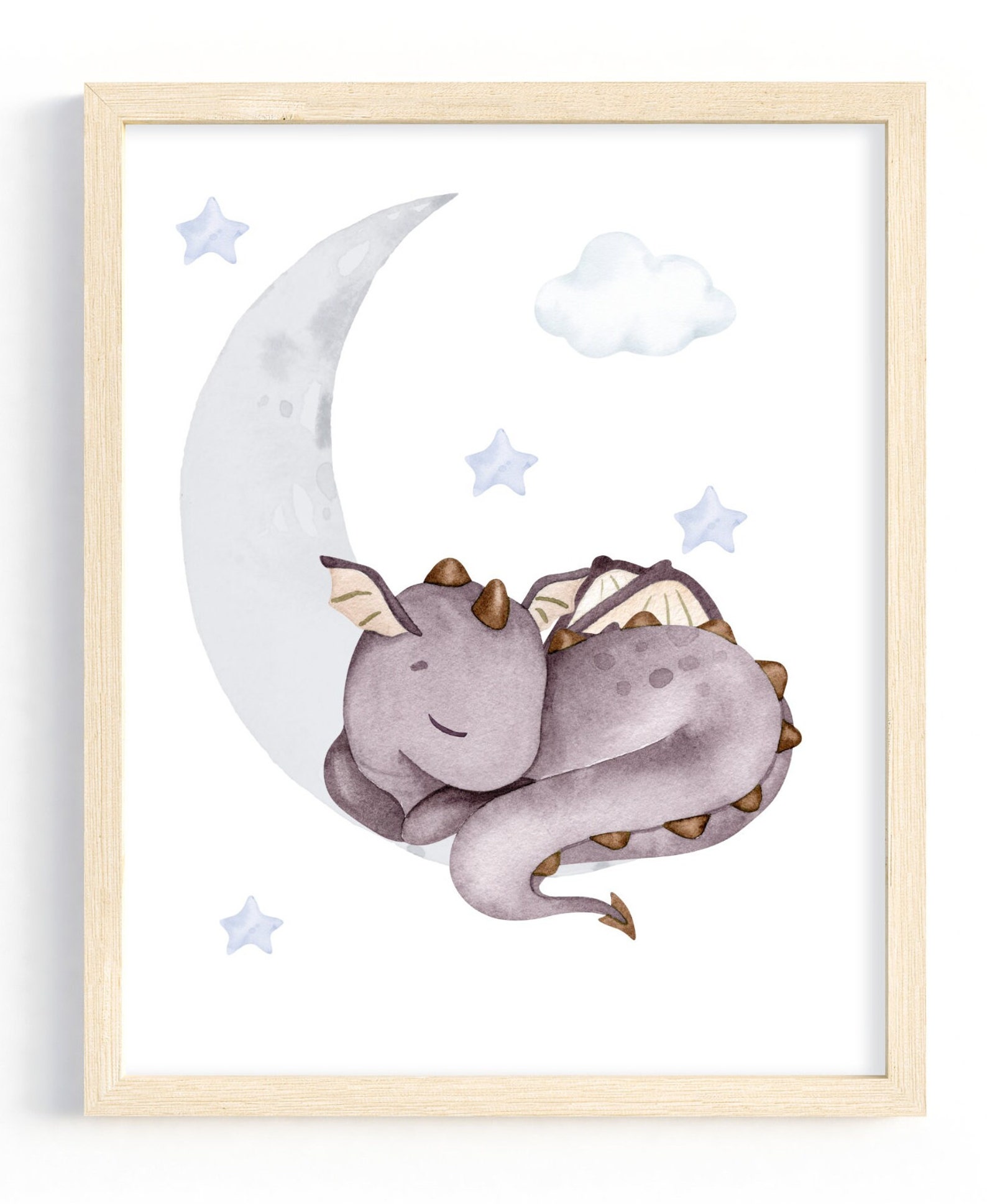 Nursery Dragon Prints-boy Dragon Decor-fairy Tale Nursery Art-baby ...