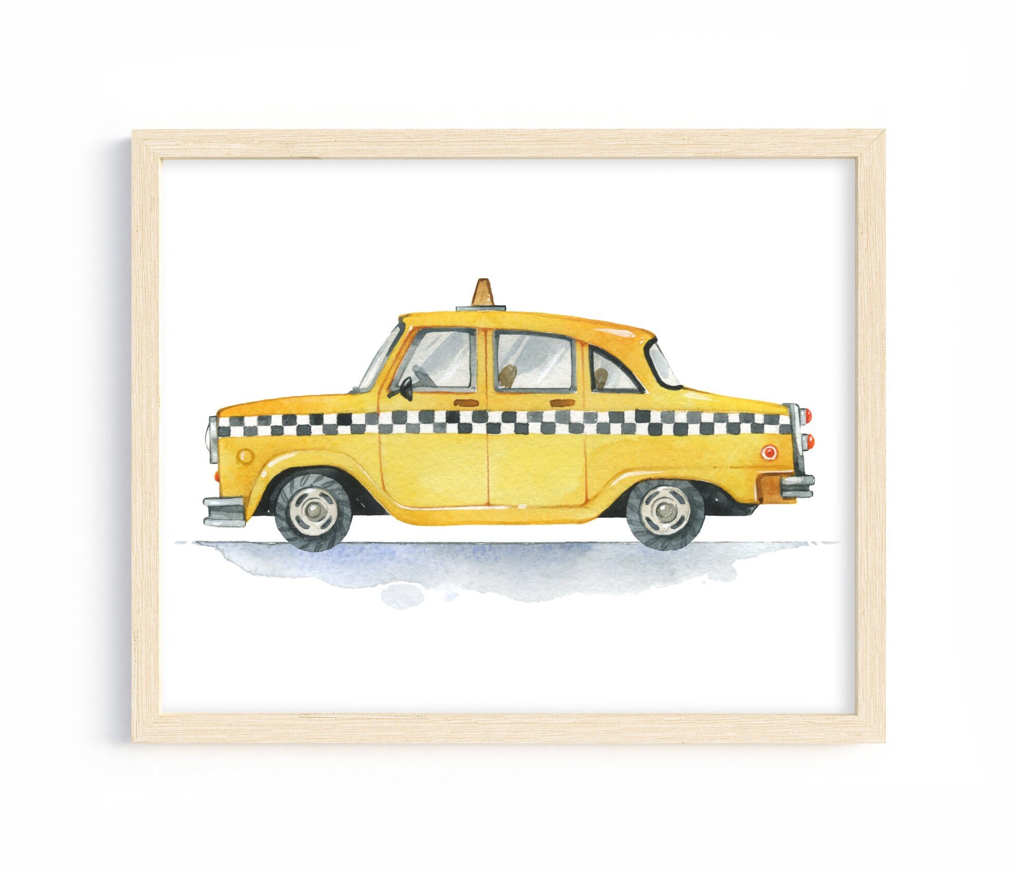 Set of 6 City Transportation Posters- Transport Nursery for Boys ...