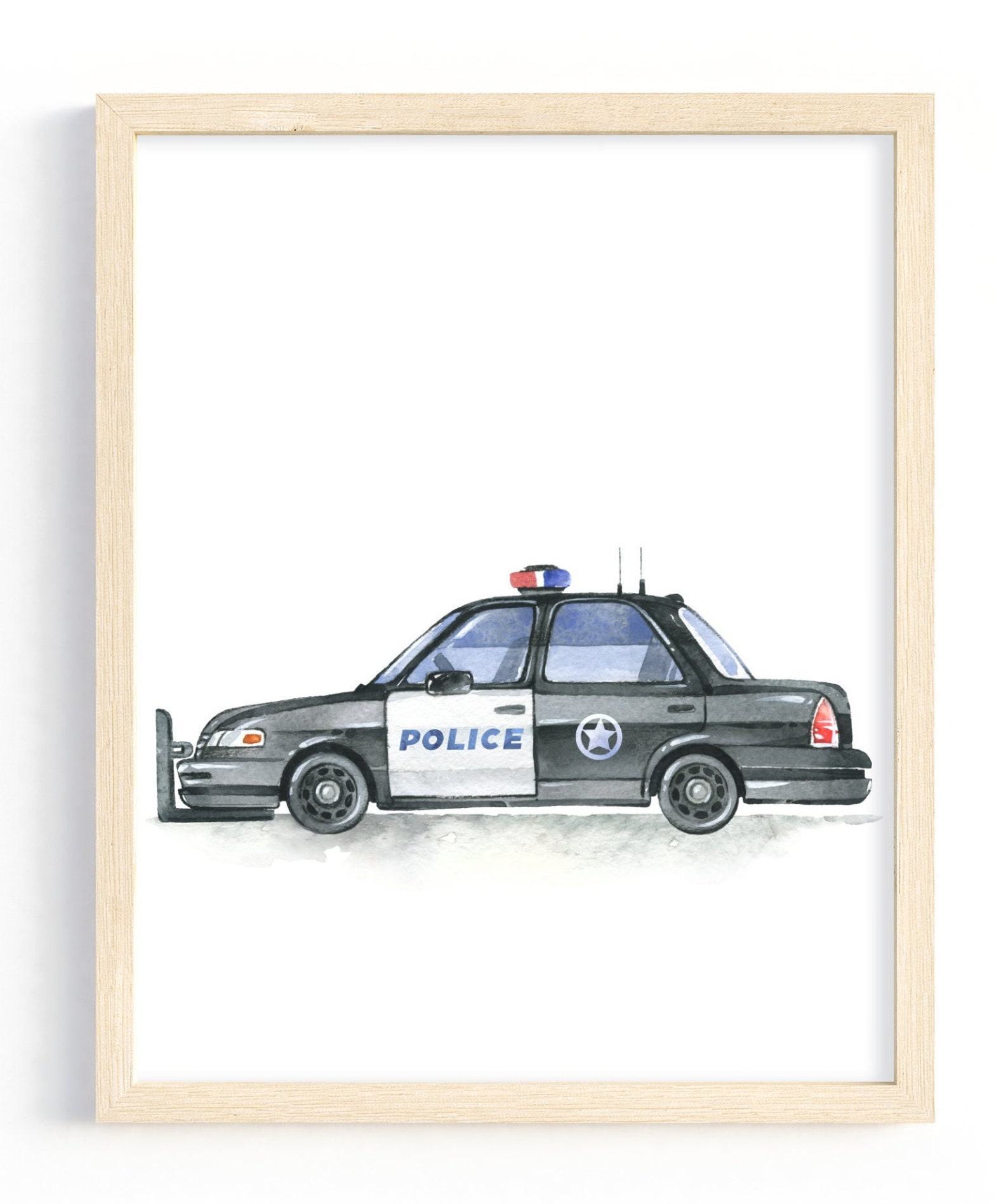 Police Nursery Prints- Nursery Prints for Boy- Toddler Nursery ...