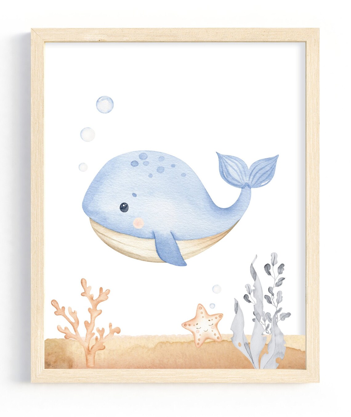 Under the Sea Nursery-sea Themed Nursery Decor-boy Room Wall Art-set of ...