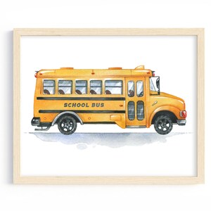 Set of 6 City Transportation Posters- Transport Nursery for Boys ...