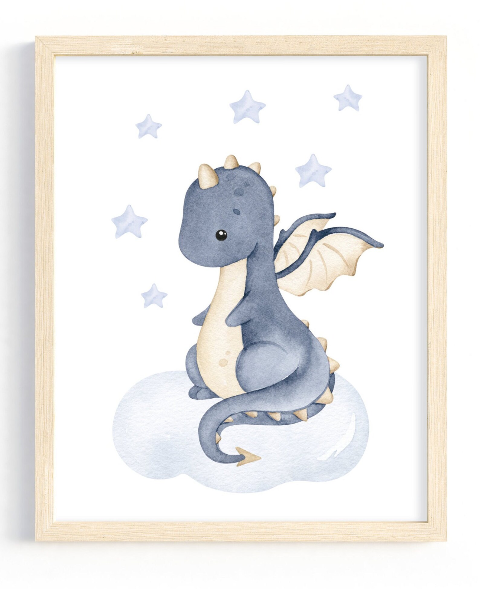 Nursery Dragon Prints-boy Dragon Decor-fairy Tale Nursery Art-baby ...