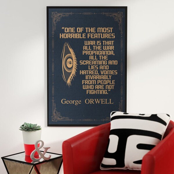 George Orwell - Etsy