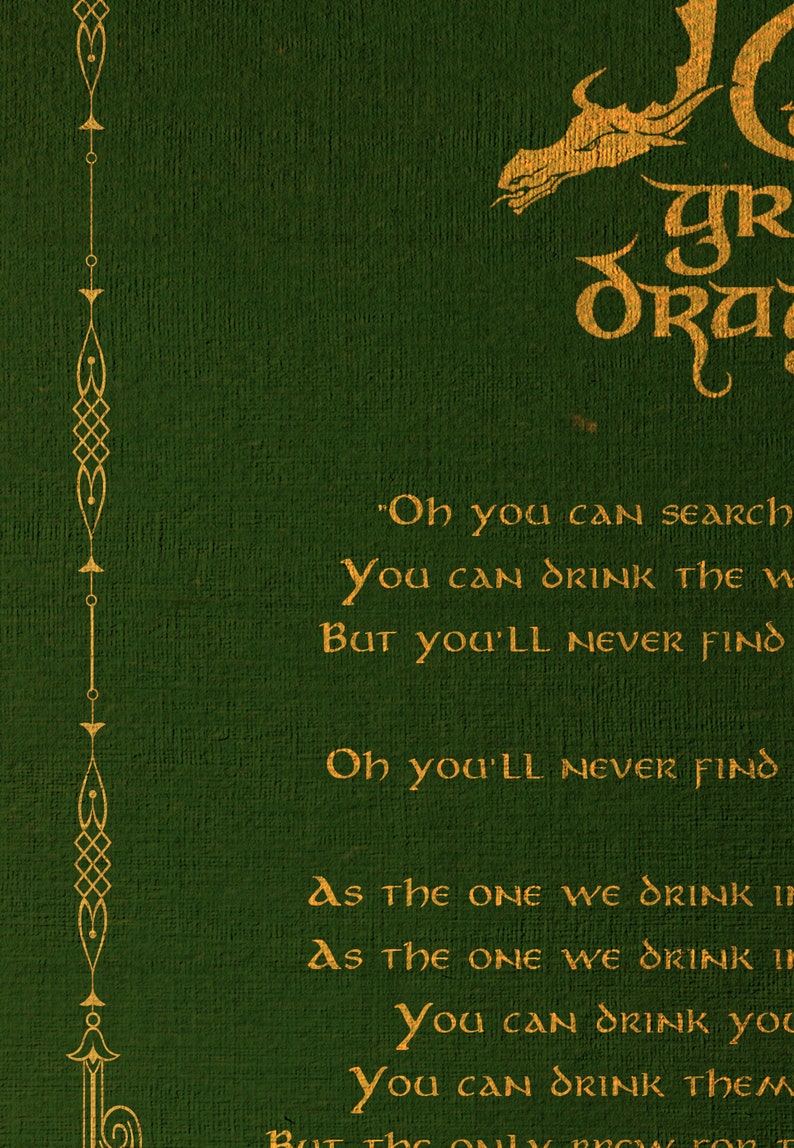 The Lord of the Ring, Shire Print, Shire Art, Gift for Her, Middle ...