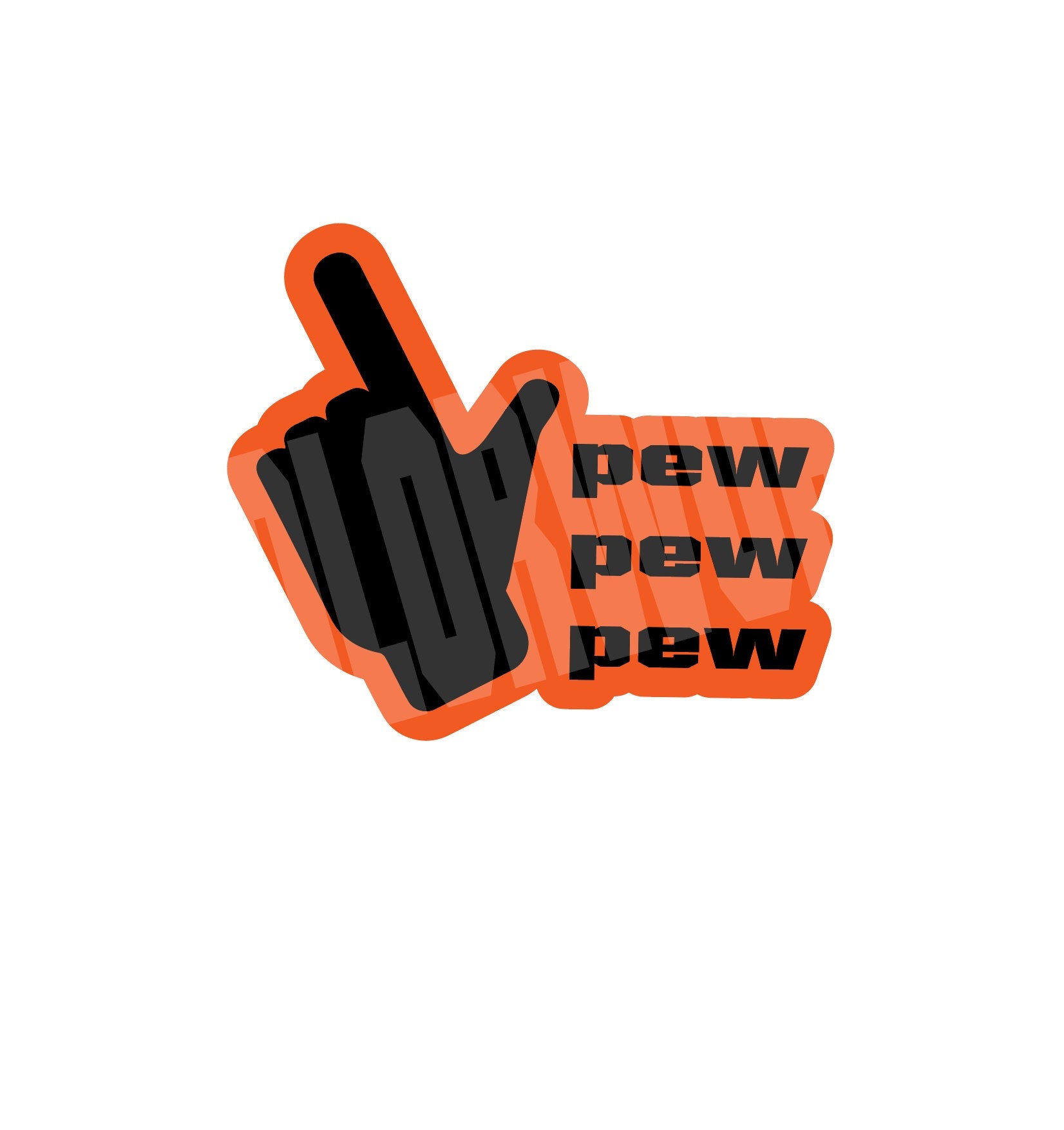 OKLAHOMA State Pew Pew Pew Cowboys Finger Svg and Png File - Etsy