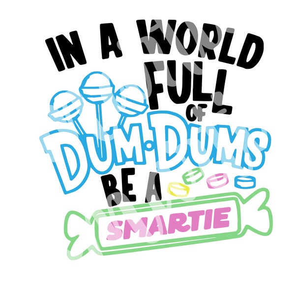Dum Dums Smartie Png - Etsy