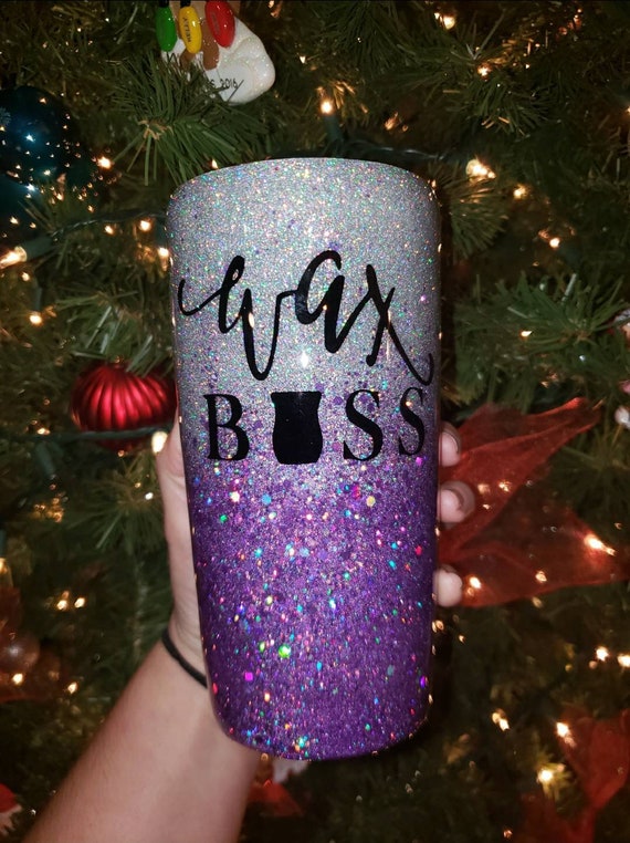 Wax Boss Boss Babe Wax director consultant wife glitter | Etsy