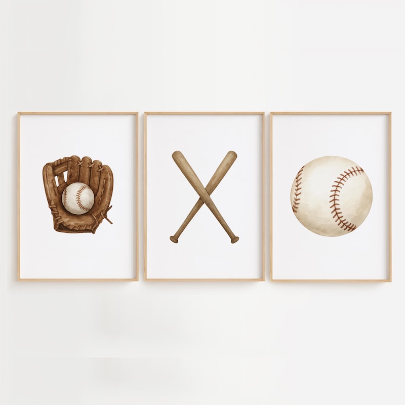 Printables Boys Baseball - Etsy UK