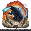 Godzilla PNG Image, Shin Minus One, Digital Download - Etsy UK