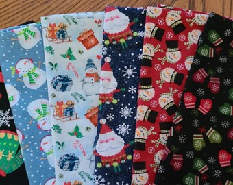 Christmas Fat Quarters - Etsy