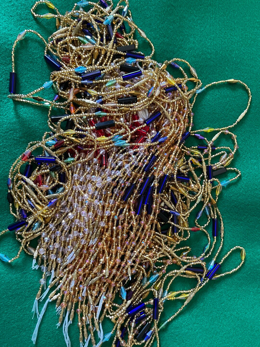 Ankle Beads African Beads Foot Jewelry Accessories for Women Black ...