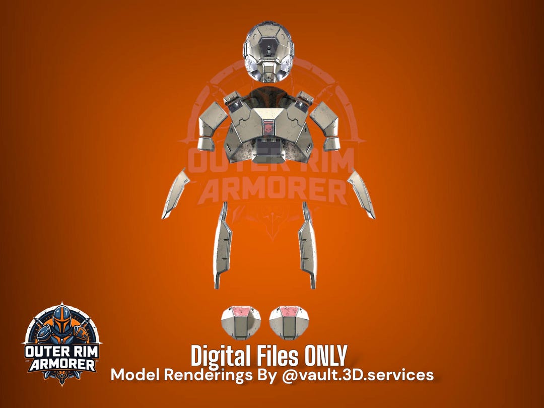 EX-03 Prototype Armor and Helmet - Digital STL File Only - Etsy UK