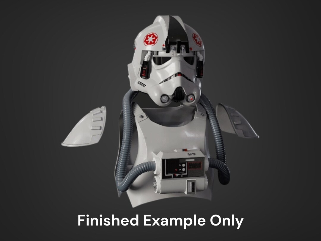 AT-AT Driver Helmet and Armor DIY - Etsy