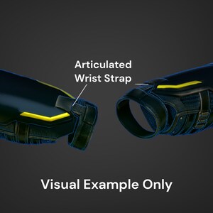 B-01 Tactical Forearms Armor From Helldivers 2 - DIY - Etsy